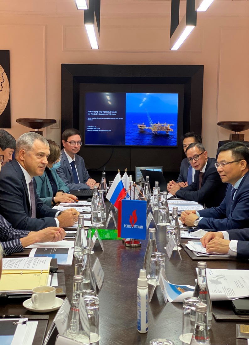 Gazprom EP International sostuvo reuniones con sus socios de Vietnam